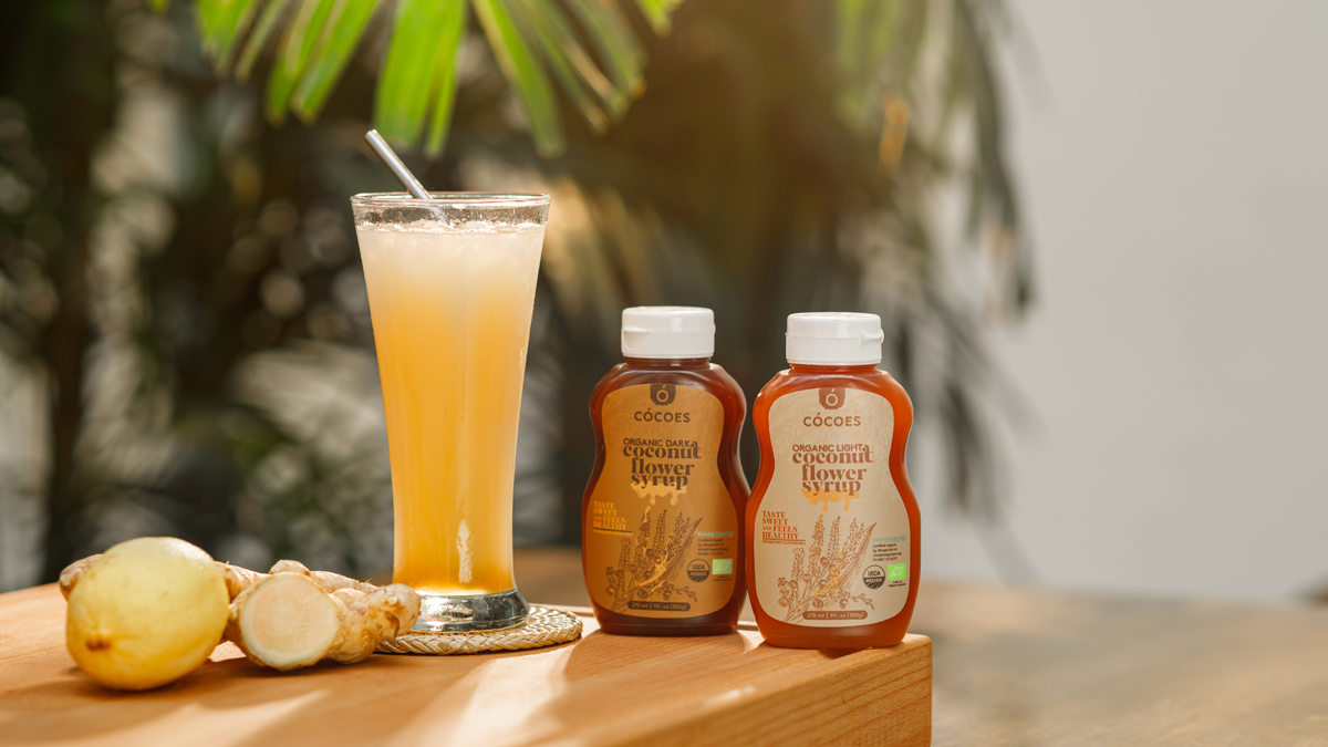 GINGER LEMONADE WITH COCOES SYRUP – CÓCOES Philippines